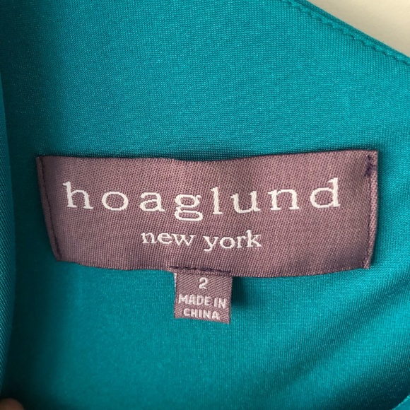 hoaglund | Dresses | Hoaglund Teal Dress | Poshmark